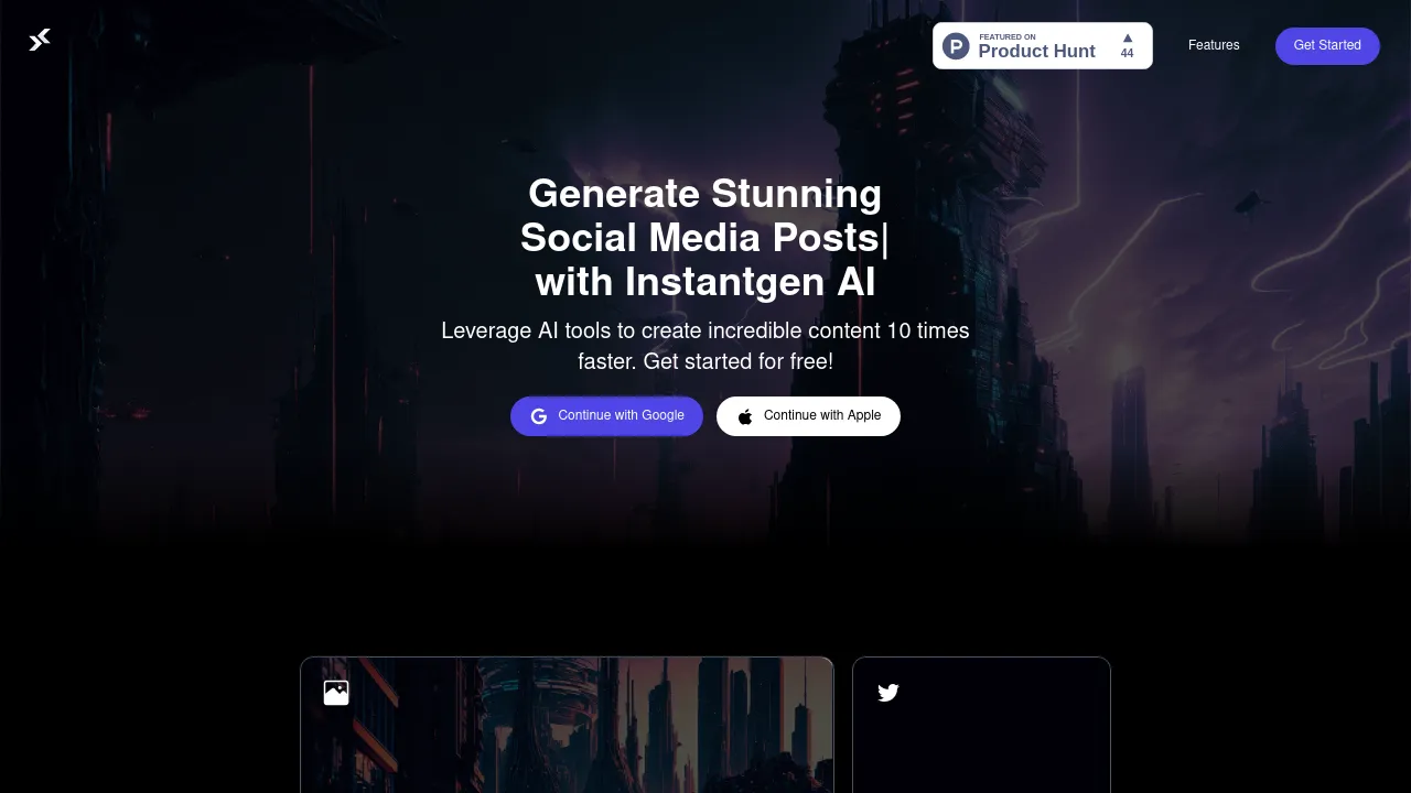 Instantgen - BestofAI